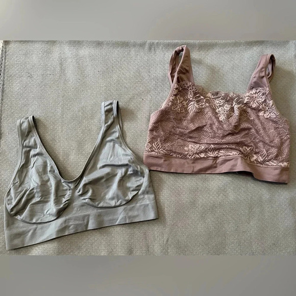Rhonda Shear | Intimates & Sleepwear | 2 New Rhonda Shear Bras Gray ...
